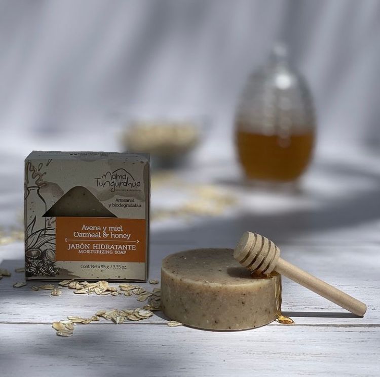 Jabón en barra biodegradable – Endémica Tienda Orgánica y Artesanal